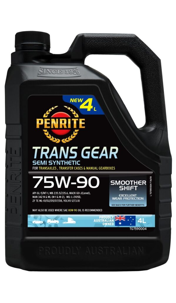 Penrite Trans Gear Smooth Shift 75W-90 Semi Synthetic Oil | 360 ...